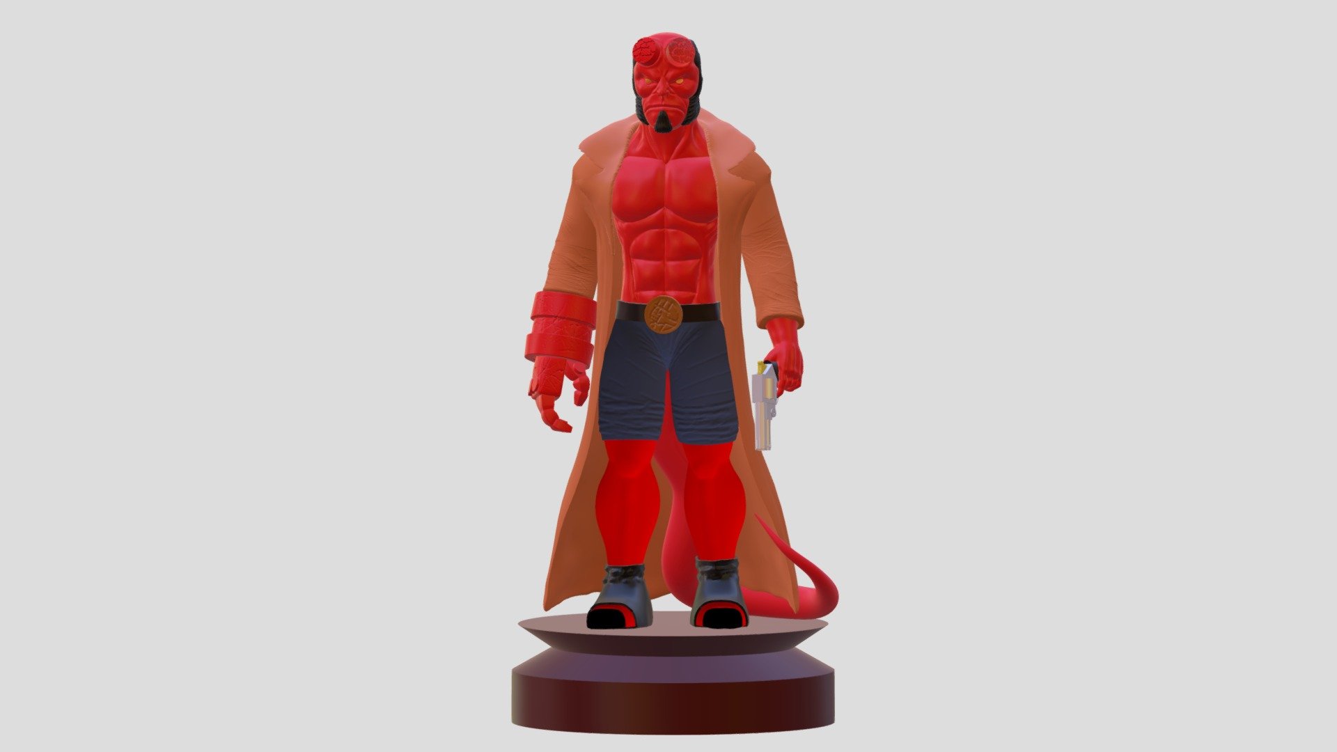 Hellboy - Download Free 3D model by VideoVortex (@eggepetzer) [5cd4faf ...