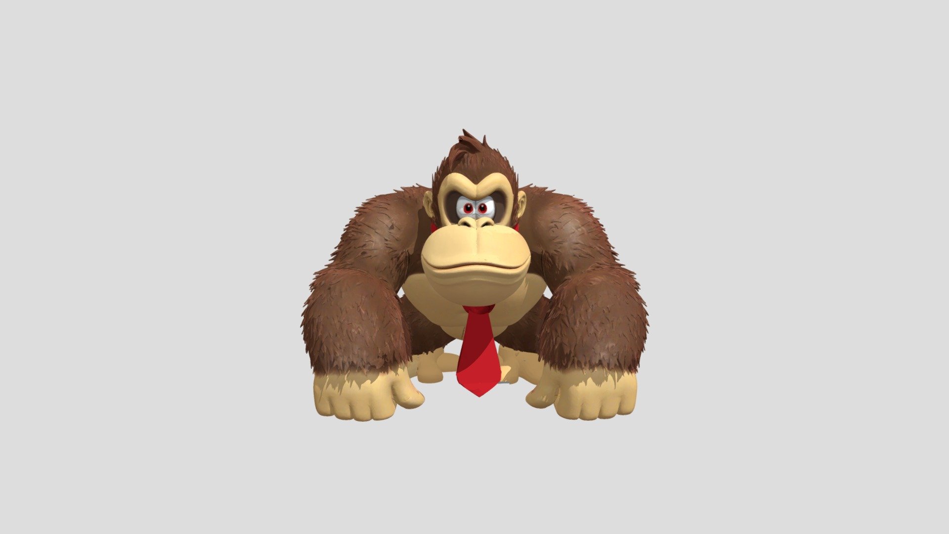 DK Donkey Kong - Download Free 3D model by Maneo (@Majroeo) [5cd5bf1 ...