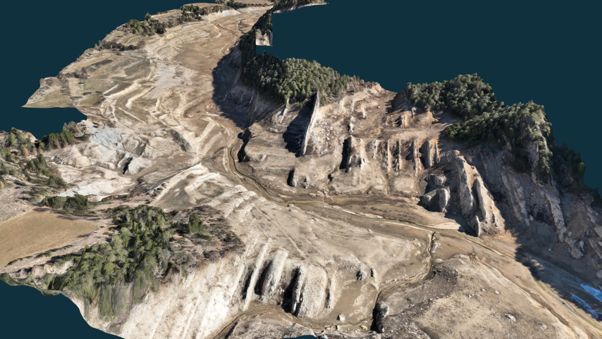 Dry Landscape - Buy Royalty Free 3D model by Jaume Balagué (@terradron ...