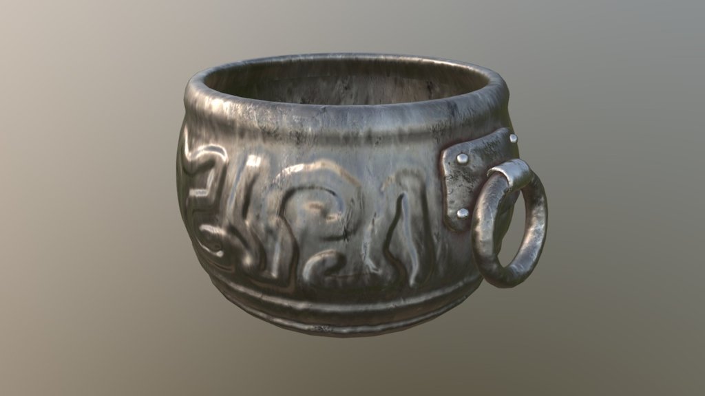 Cauldron - 3D model by redbranch76 [5cd6e96] - Sketchfab
