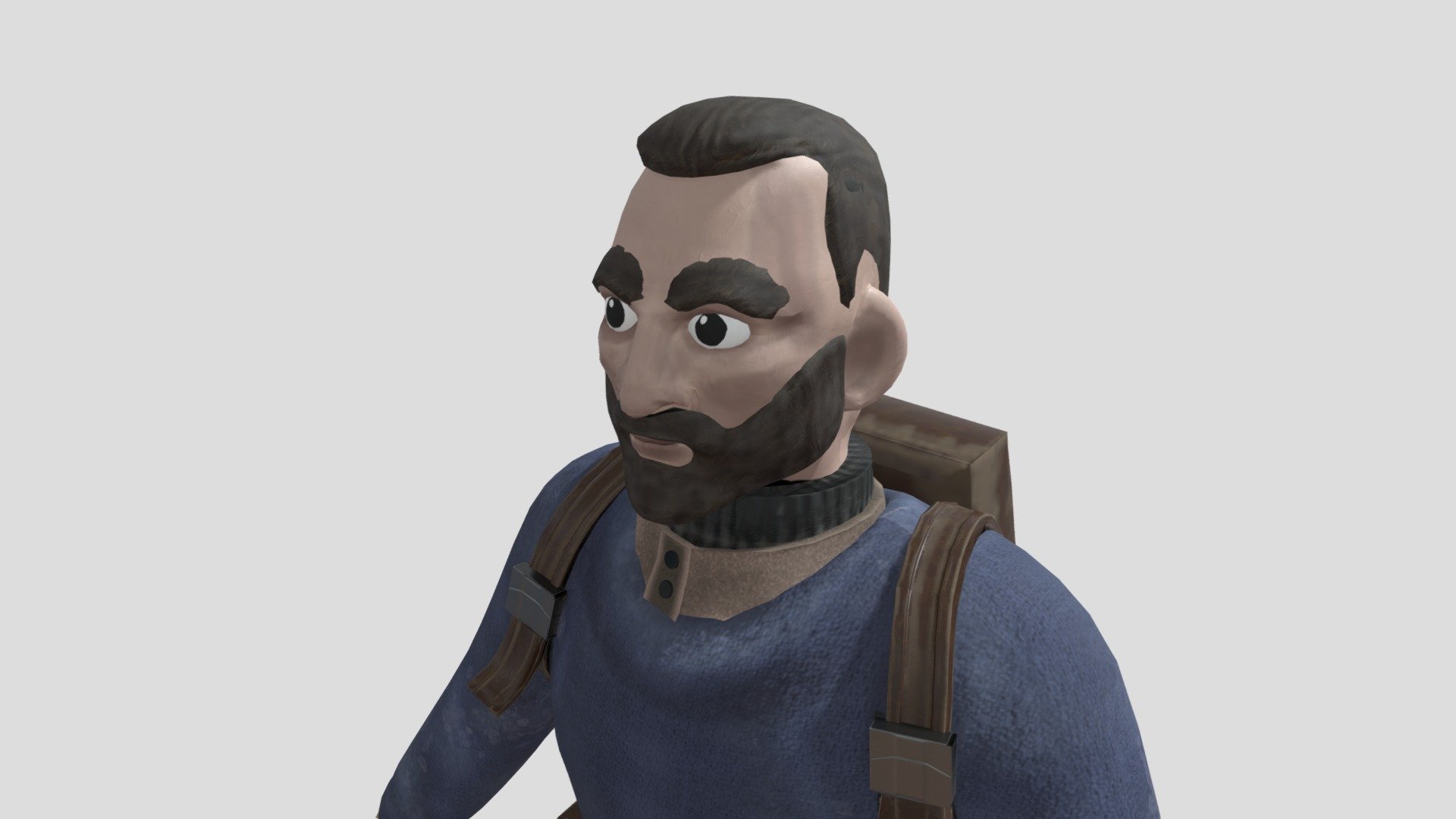 Character i designed for University - 3D model by Lewis.Degg [5cd9345 ...