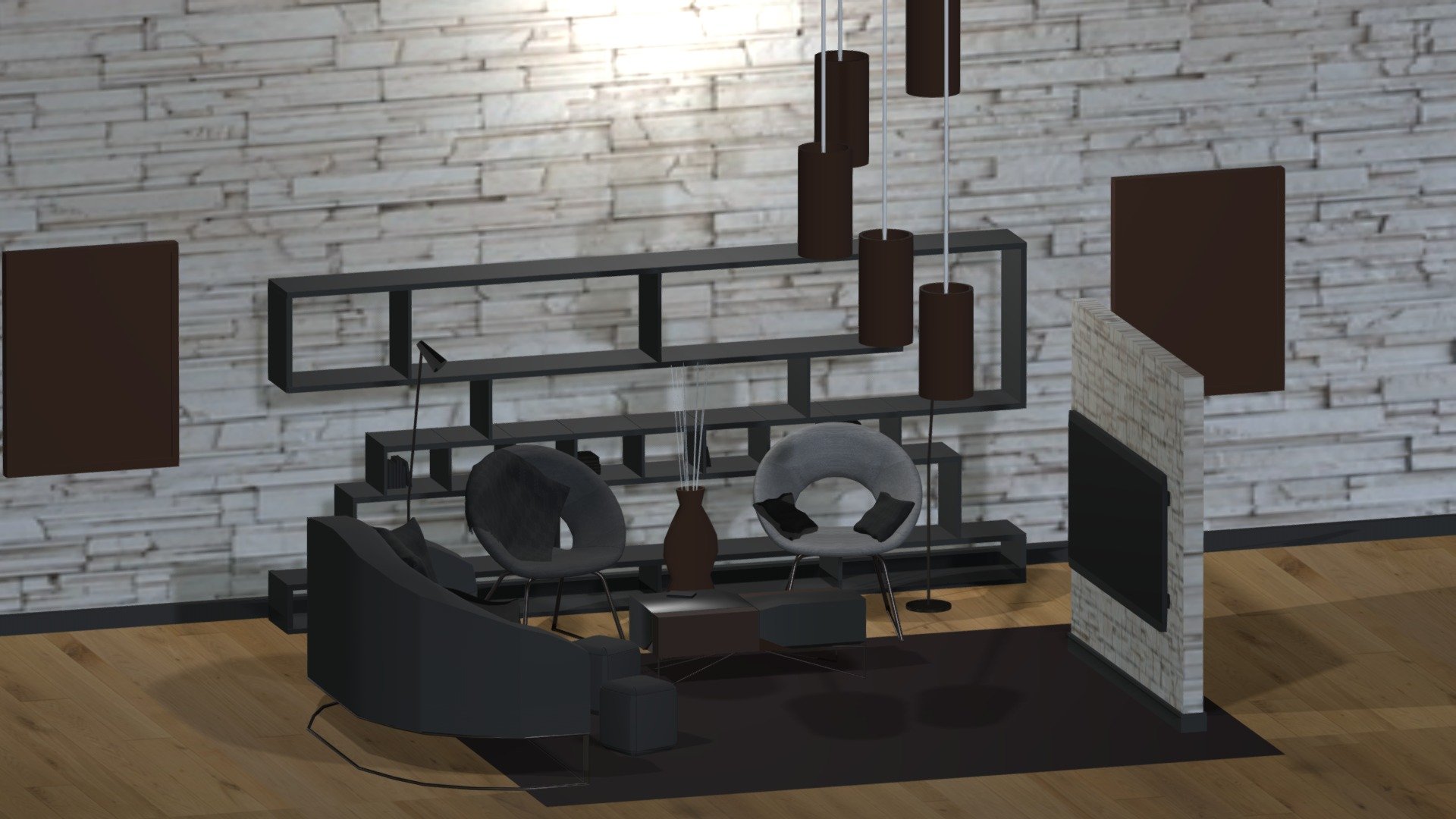 Sala - 3D model by André de Carvalho (@andrecoop) [5cd9d48] - Sketchfab