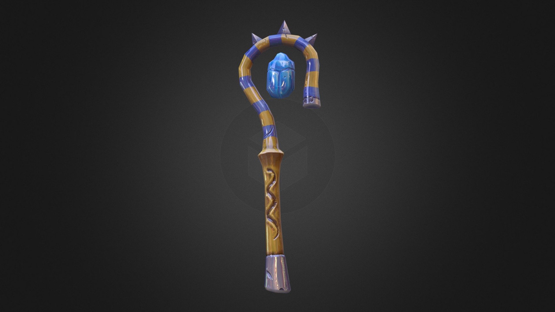 Tyrant's Crook - 3D model by KB [5cdcb1f] - Sketchfab