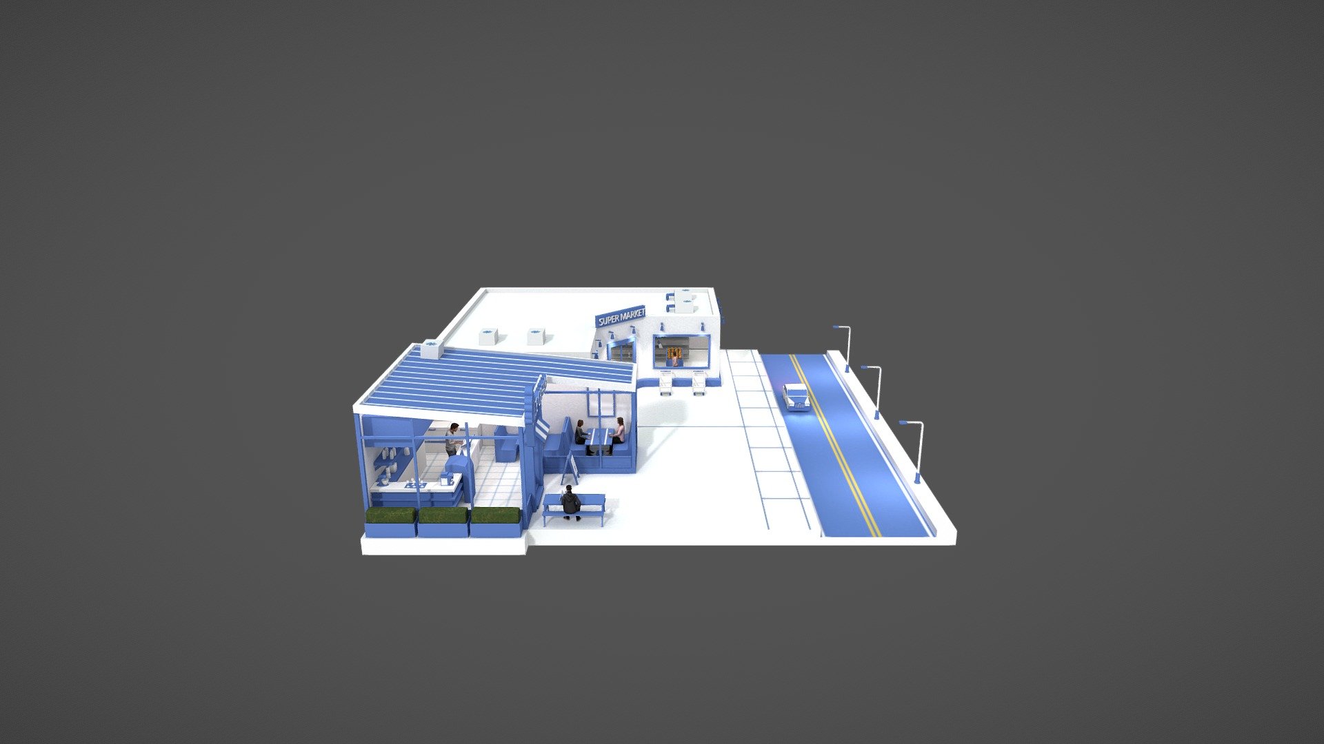 Community - 3D model by digitalappleimmersive [5cdcd4a] - Sketchfab