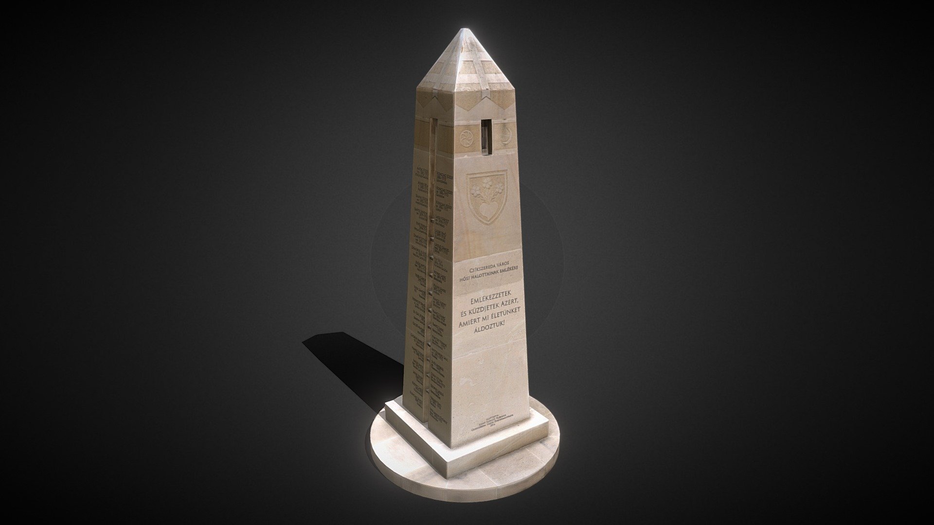 Obeliszk - 3D model by Mugen 3D (@Mugen3D) [5cde14f] - Sketchfab