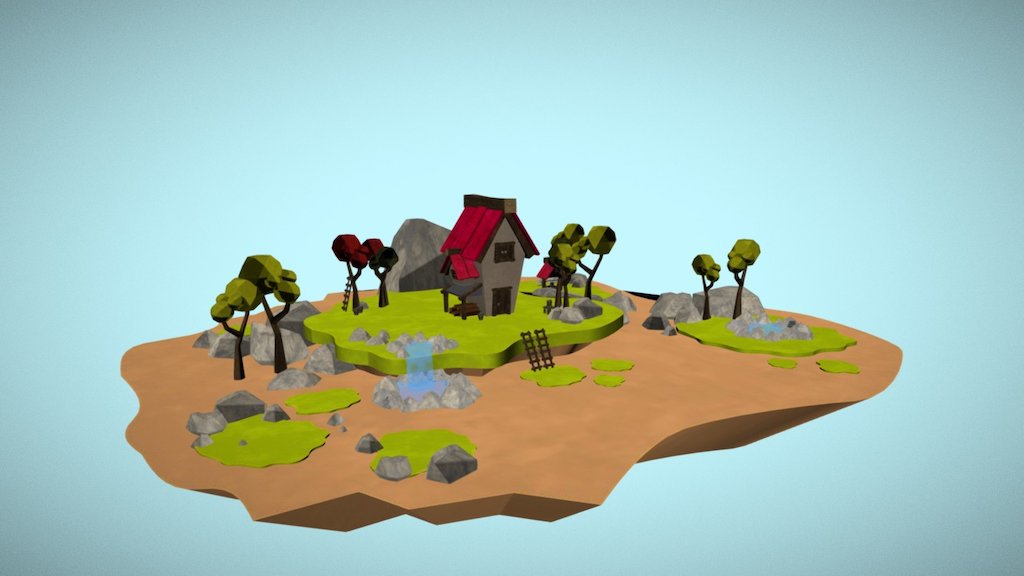 game scene 1 - 3D model by CG Disciples (@cg-disciples) [5cdec98 ...