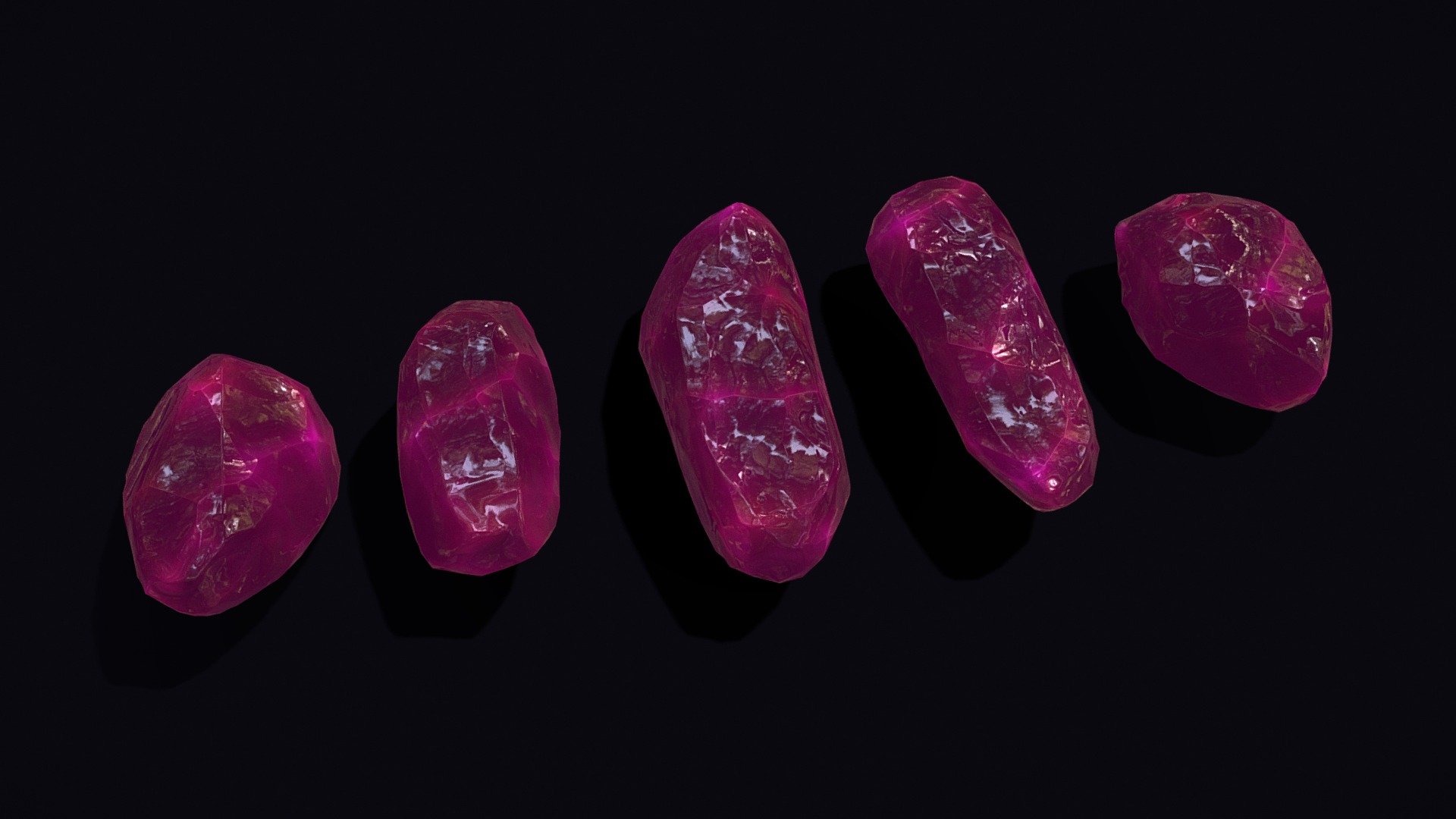 Jewels_Pink_FBX - Buy Royalty Free 3D model by GetDeadEntertainment ...