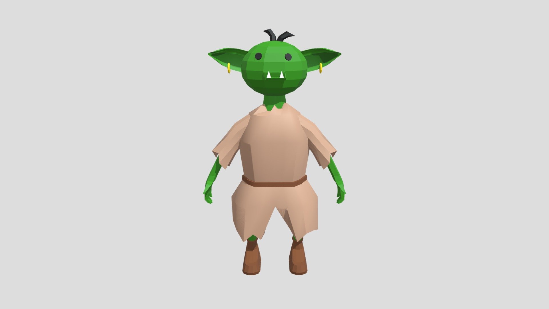 Goblin - 3D model by MiYaBii [5cdf9bb] - Sketchfab