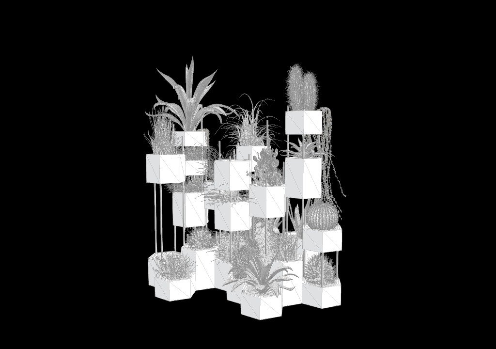 Jardins Hexa - 3D model by galago [5ce070c] - Sketchfab
