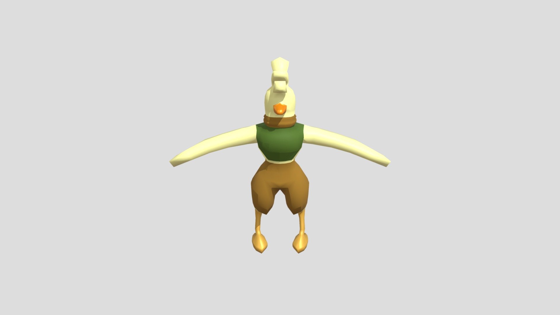 Rootie Toot 3D Character Model - 3D model by 7ofSummers [5ce16b2 ...