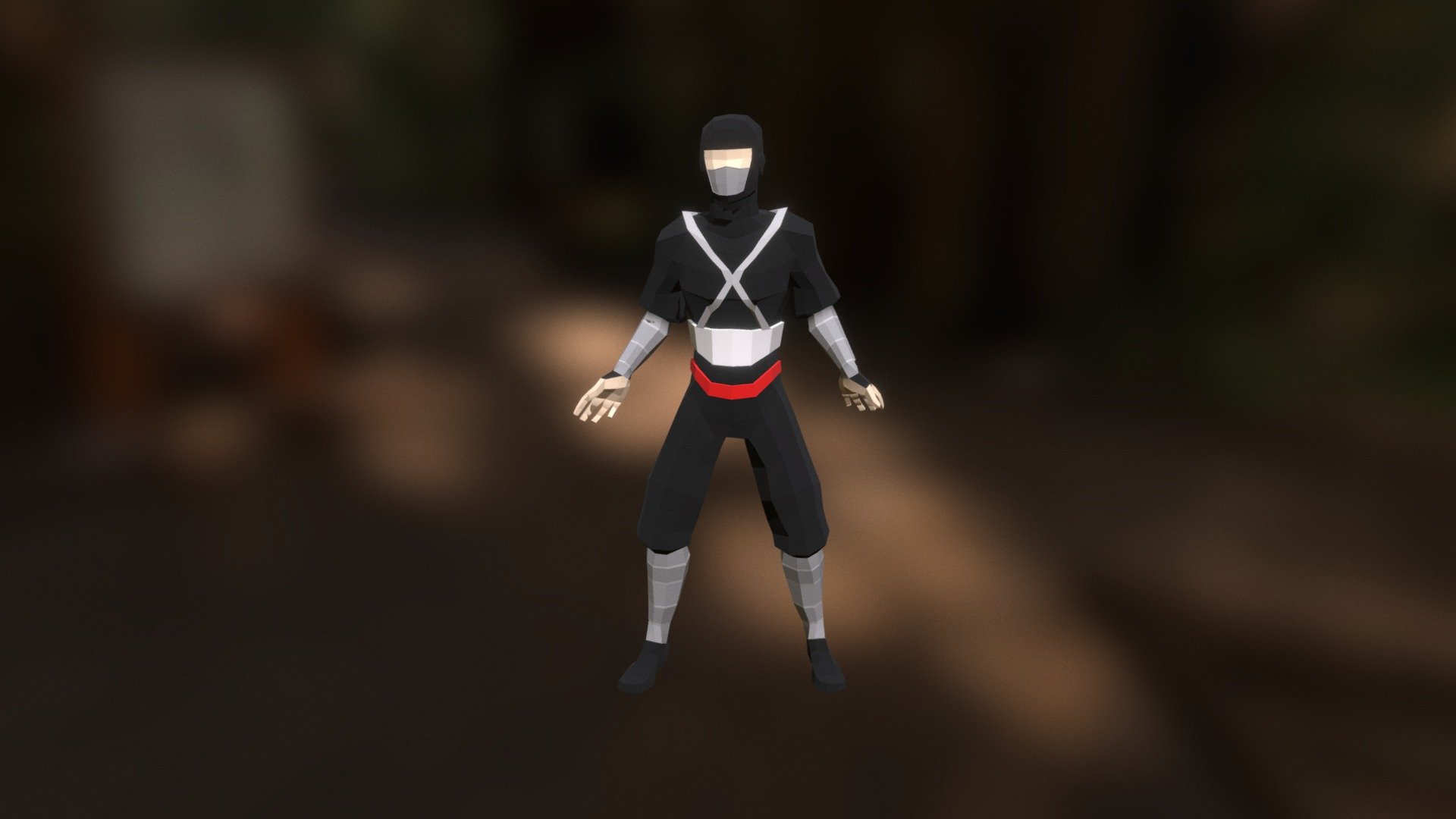 Ninja - Download Free 3D model by laia.abad [5ce2201] - Sketchfab