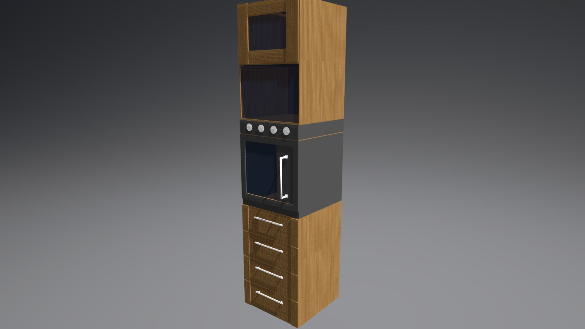 Modern kitchen Stand - Download Free 3D model by FayNar [5ce4593 ...