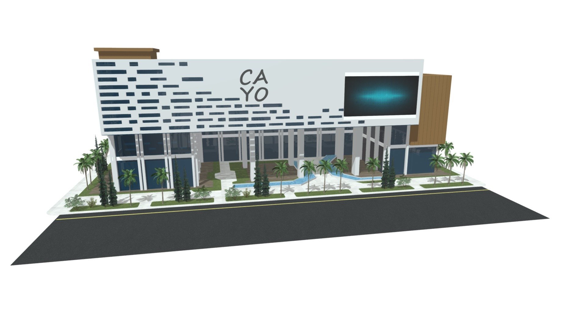 cayo mall - 3D model by Egy-maps [5ce4caa] - Sketchfab