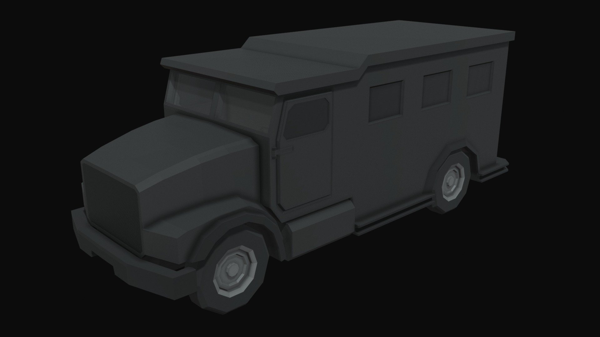 Swat Van Low Poly - Buy Royalty Free 3D model by Bundem Games ...