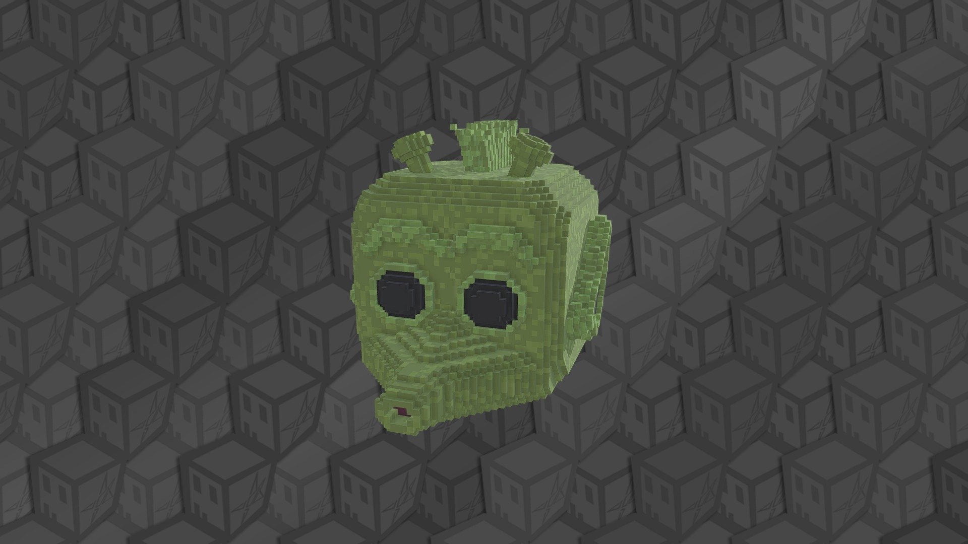 Star Wars - Rodian head - 32-bits - 3D model by zachrywilsn | nullblox ...
