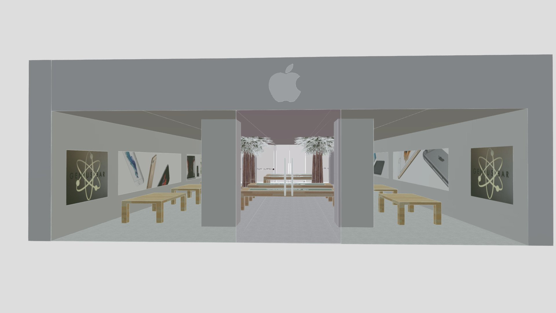 Applestoreustown - Download Free 3D model by Sasha Apple (@pupil1931 ...