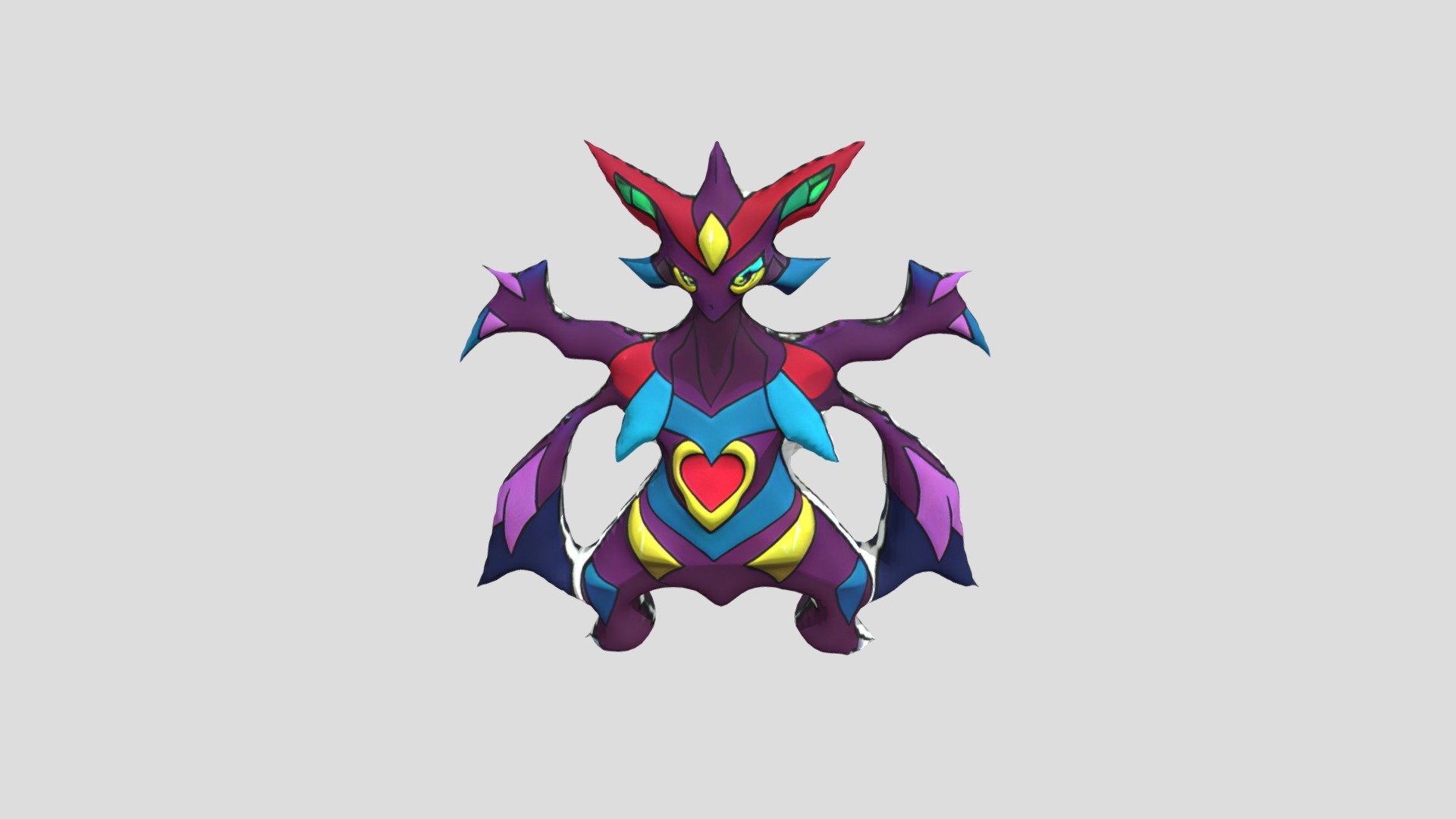 Pokemon Goal 758 - Download Free 3D model by klrxyz [5ce78e2] - Sketchfab