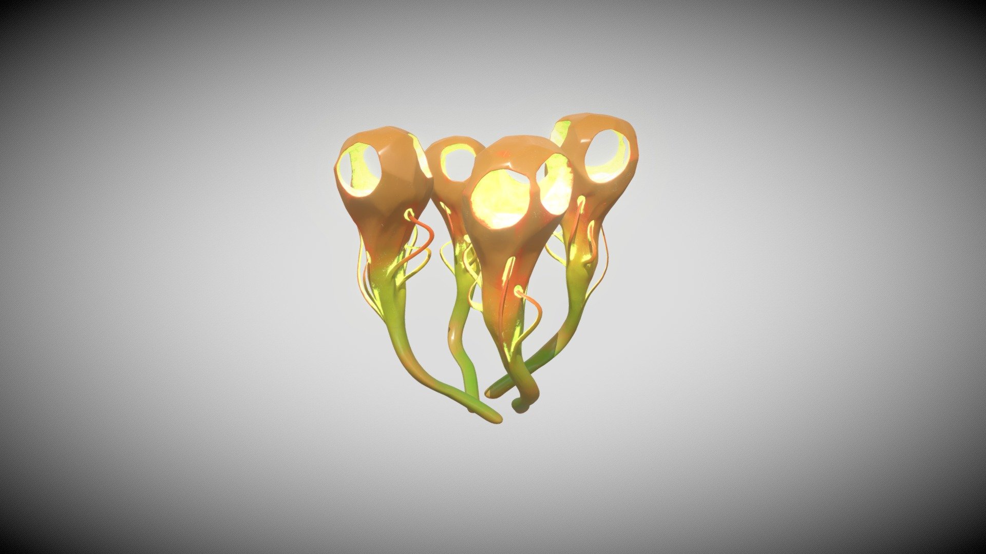 alien plant - Download Free 3D model by bastien leday (@bastienbaboune ...