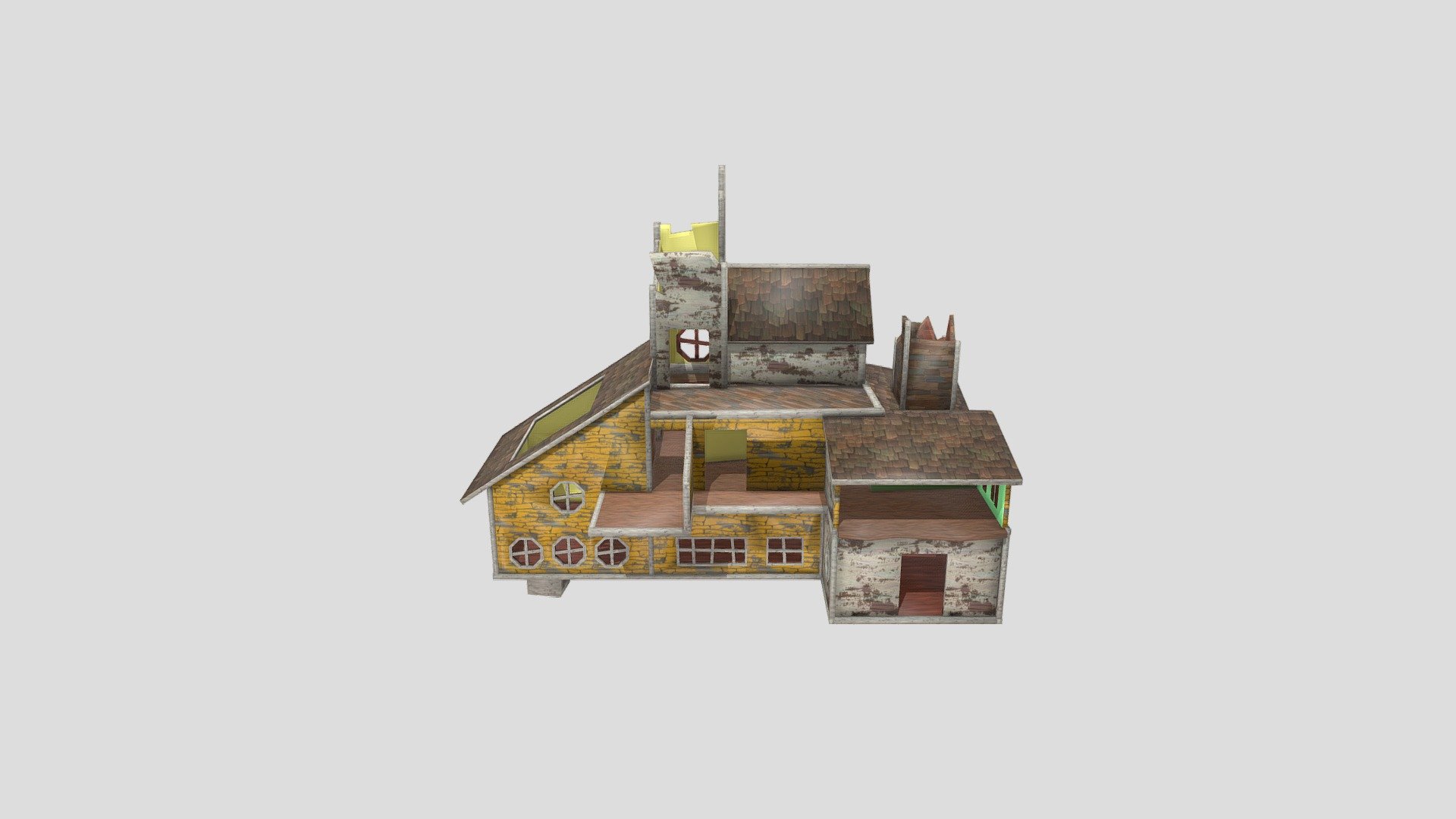 Hello Neighbor 2 - Full House Remake - Download Free 3D model by ...