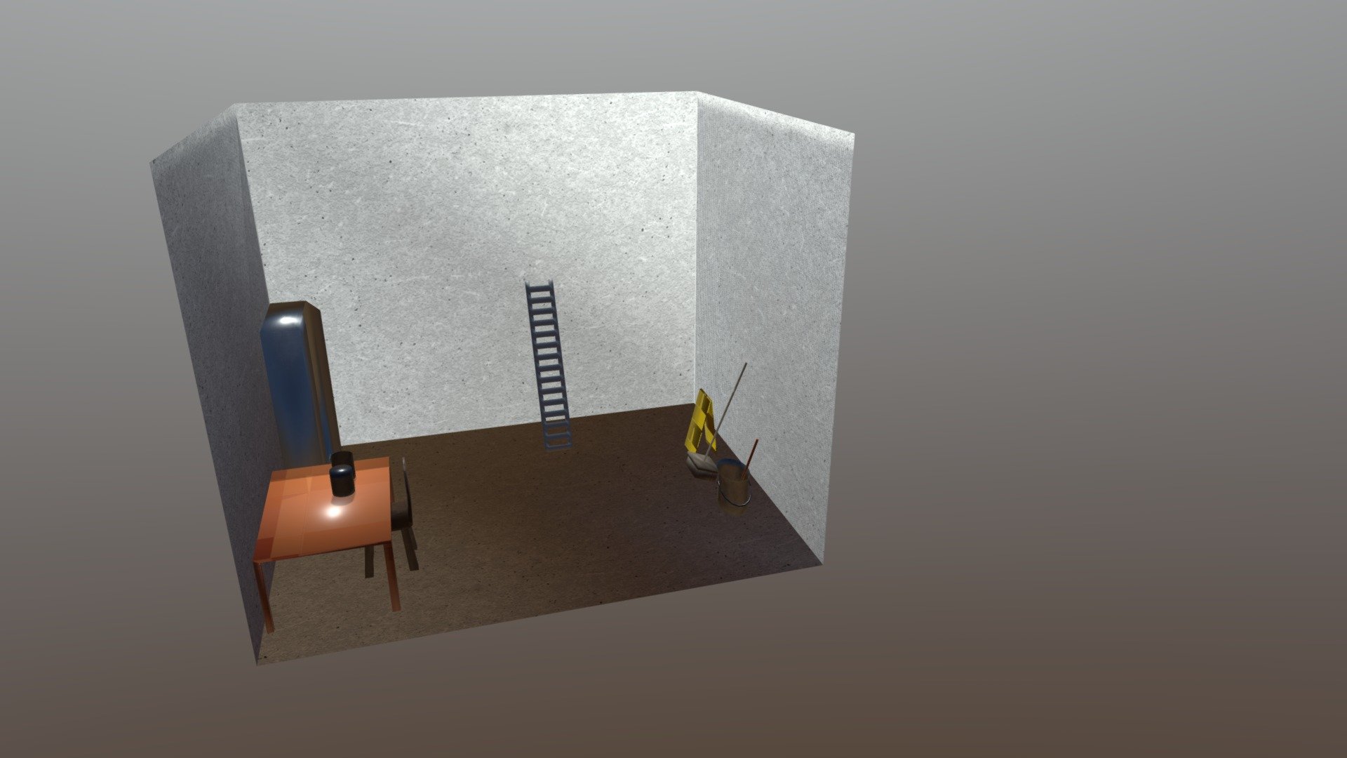 Janitors Closet - Download Free 3D model by KahmarO [5ce8d22] - Sketchfab