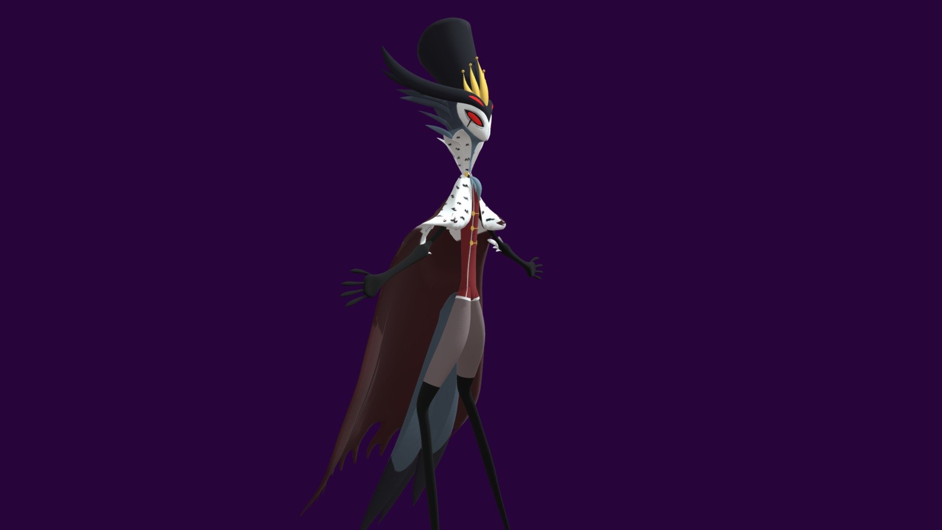 Helluva boss stolas - Buy Royalty Free 3D model by DarkNight Studio ...