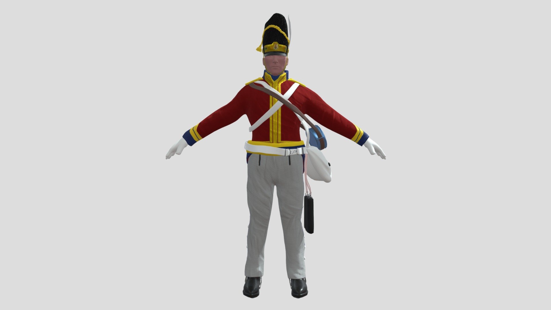 2nd Regiment of Dragoons Soldat Uniform - 3D model by sinansozzbilici ...