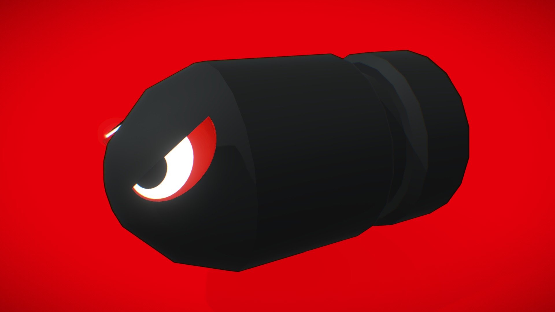 Retro Bullet Bill Textured - Download Free 3D model by Rosanna Faulkner ...