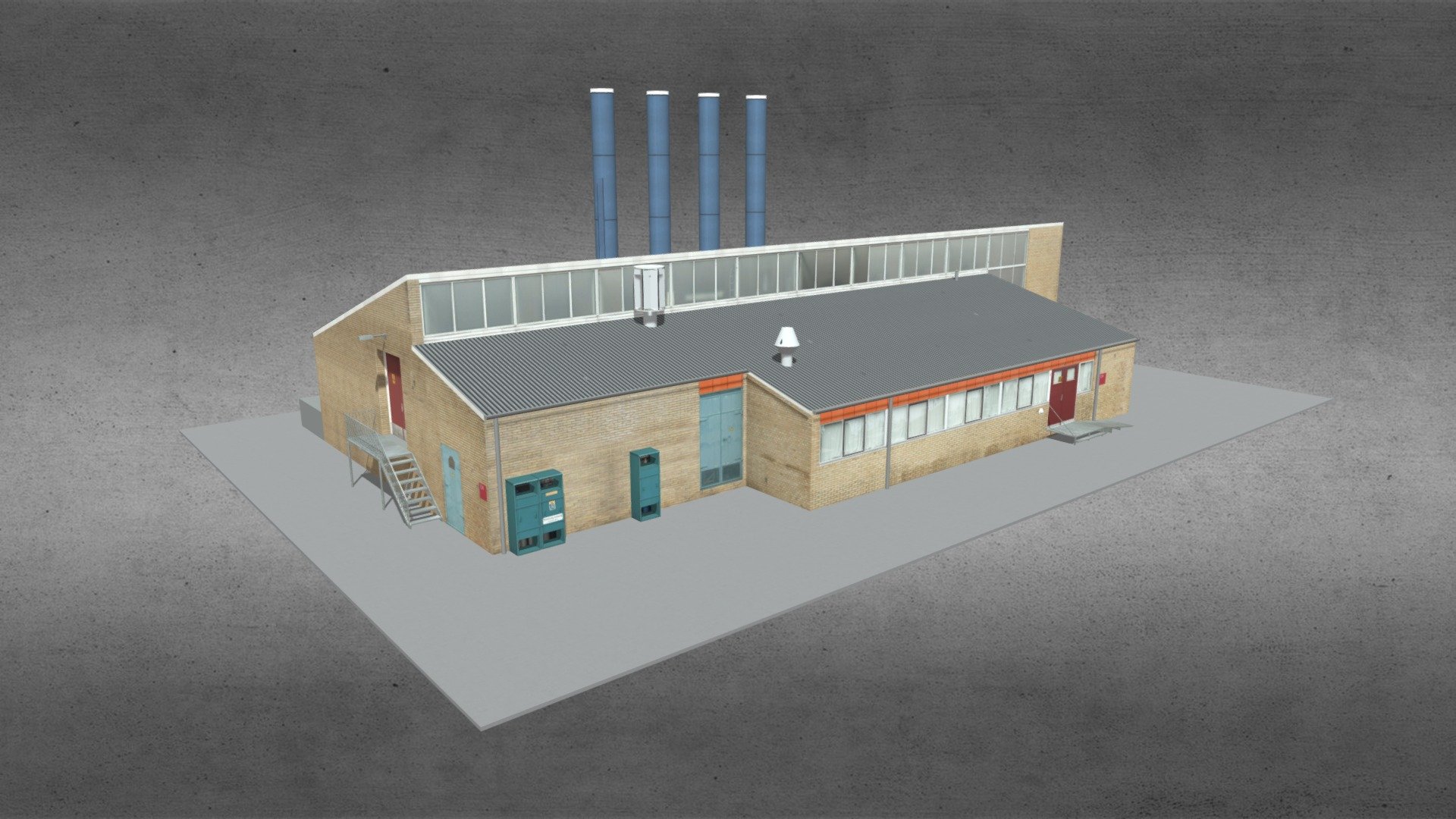 Modern European Building 01 - 3D model by nuralam018 [5cec8d4] - Sketchfab