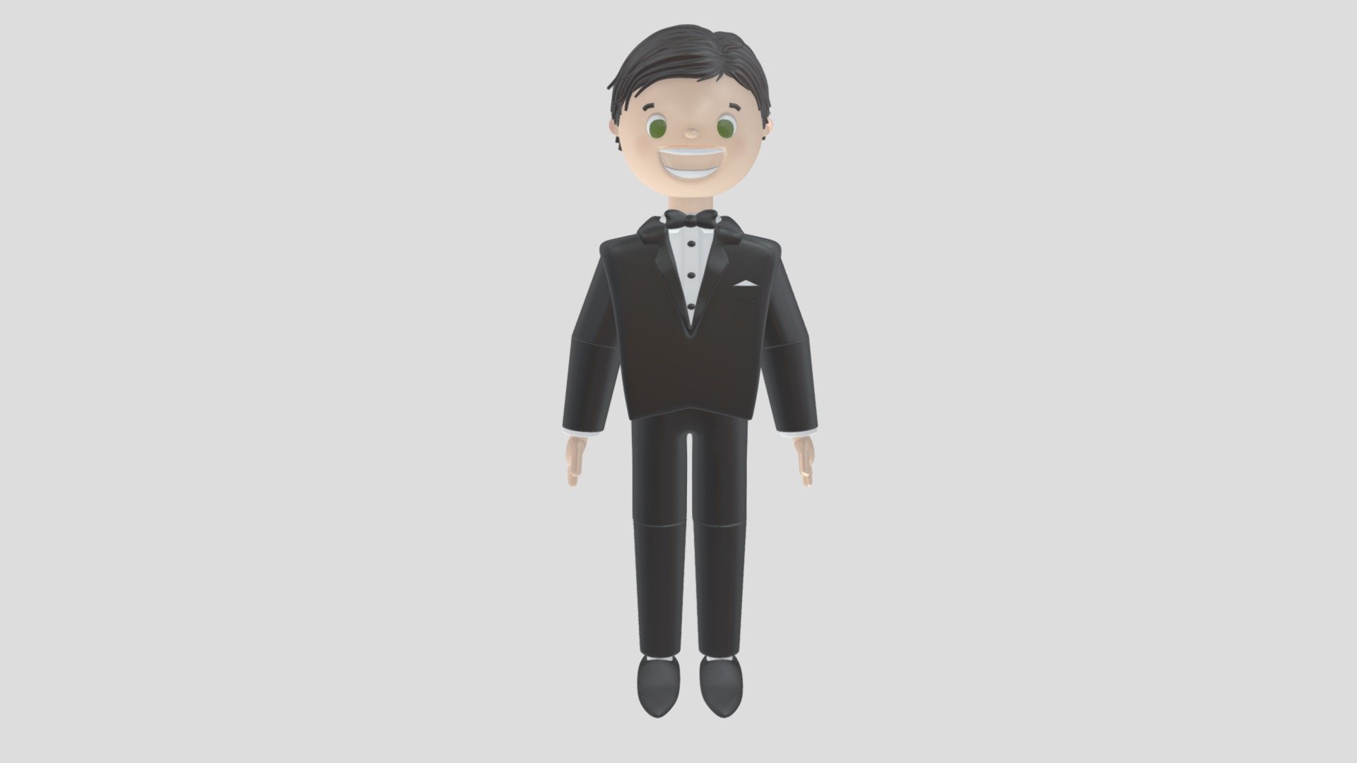 Groom Wedding Cake Topper - 3D model by HopeTohme [5cee496] - Sketchfab