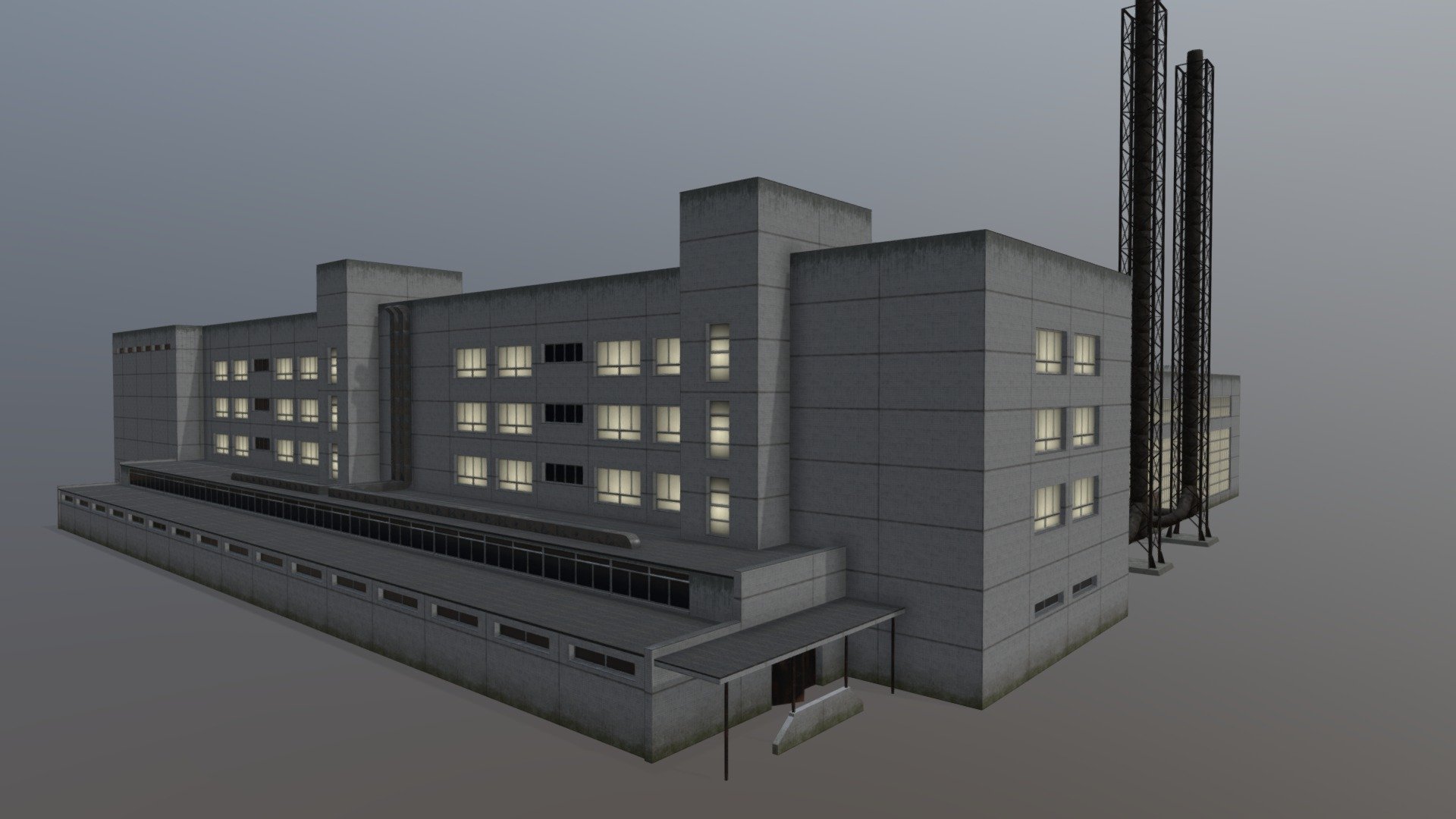 Production Hall - 3D model by Vitaro [5cefa98] - Sketchfab