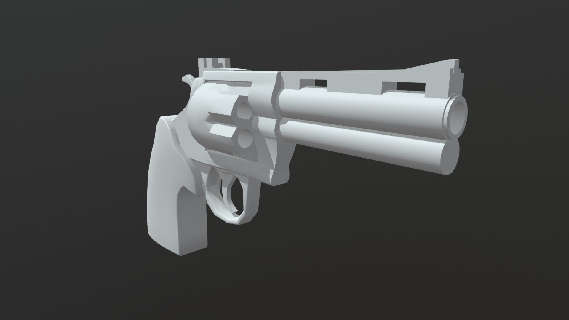 Colt Pyhton (untextured) - 3D model by Eugene Malashok (@reykt ...