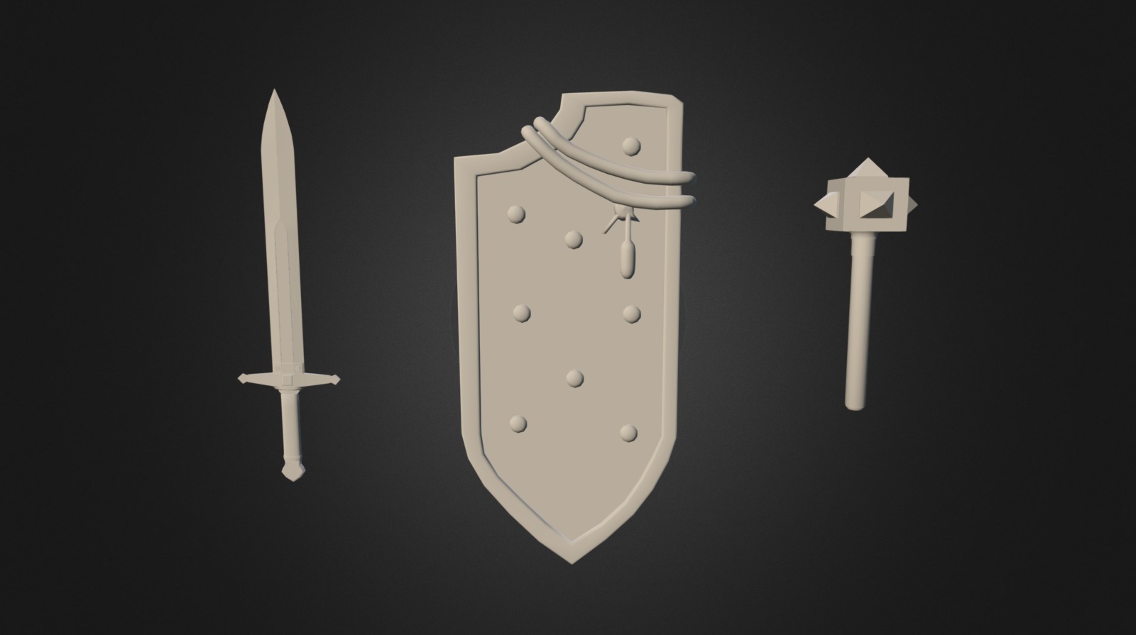 Weapons - 3D model by Gearen [5cf01f0] - Sketchfab