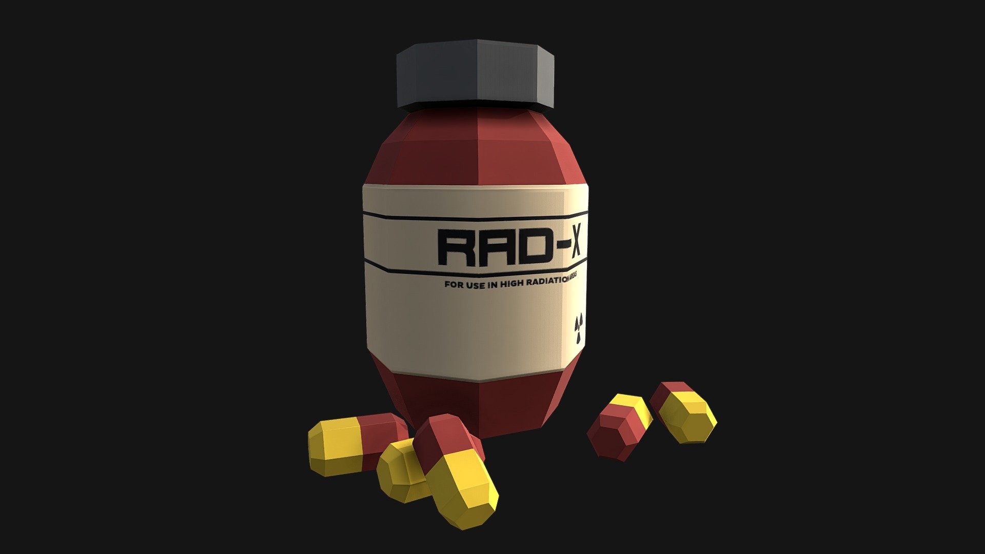 Rad-X (Low Poly) - 3D model by Likonisa (@eDU6tjT5IDwTntq) [5cf0876 ...