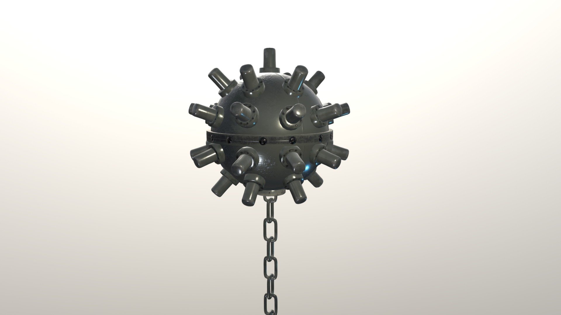 Naval Bomb - 3D model by GoldenZtuff (@dhjwdwd) [5cf322f] - Sketchfab