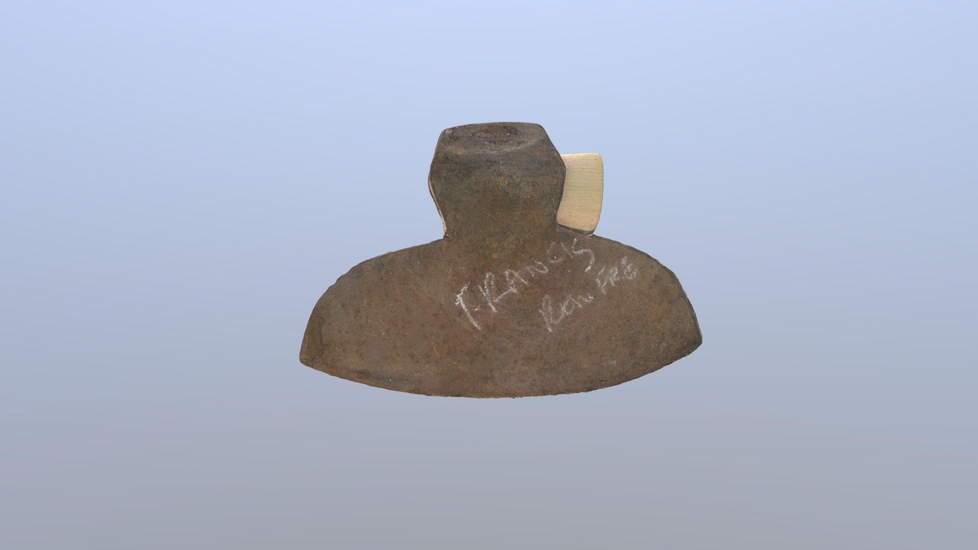 Canadian Pattern Broad Axe 1.0021 - 3D model by thecimslab [5cf3ef5 ...