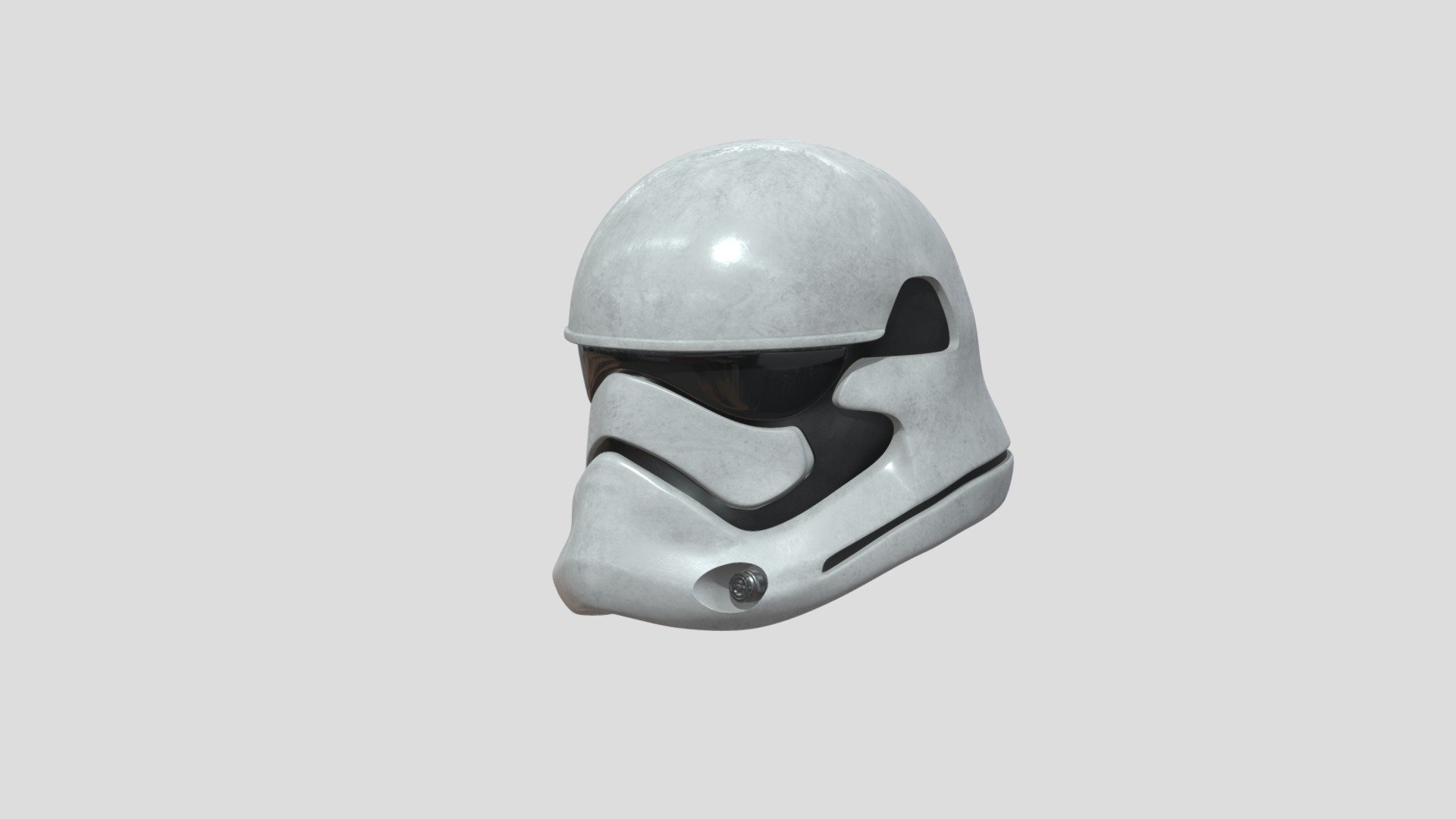 Stormtrooper Helmet (Weathered) - 3D model by Gabriel Pinto ...