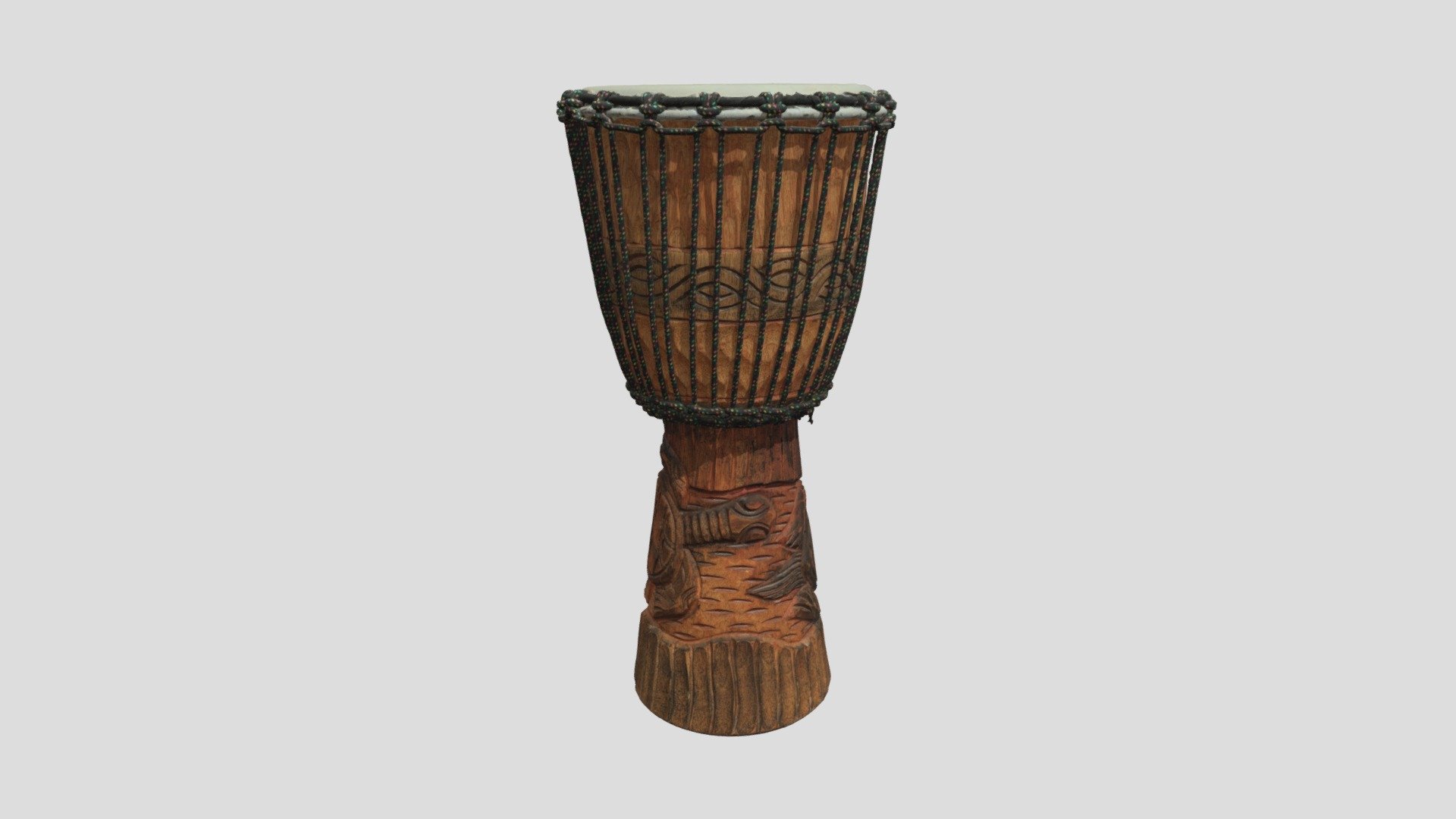 African dum - 3D model by Now studio (@interessante) [5cf6376] - Sketchfab