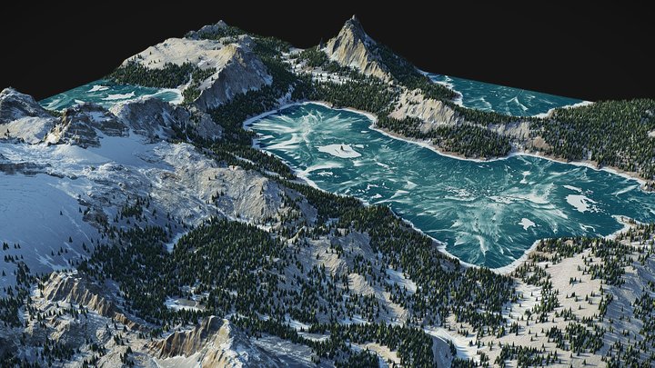 Lake 3D models - Sketchfab
