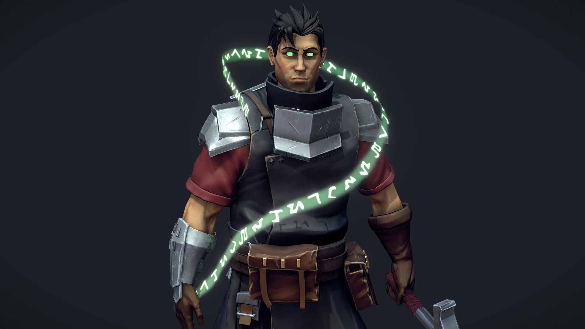 RuneSquire - Legends of Runeterra Fan art - 3D model by Nicolas Neve ...