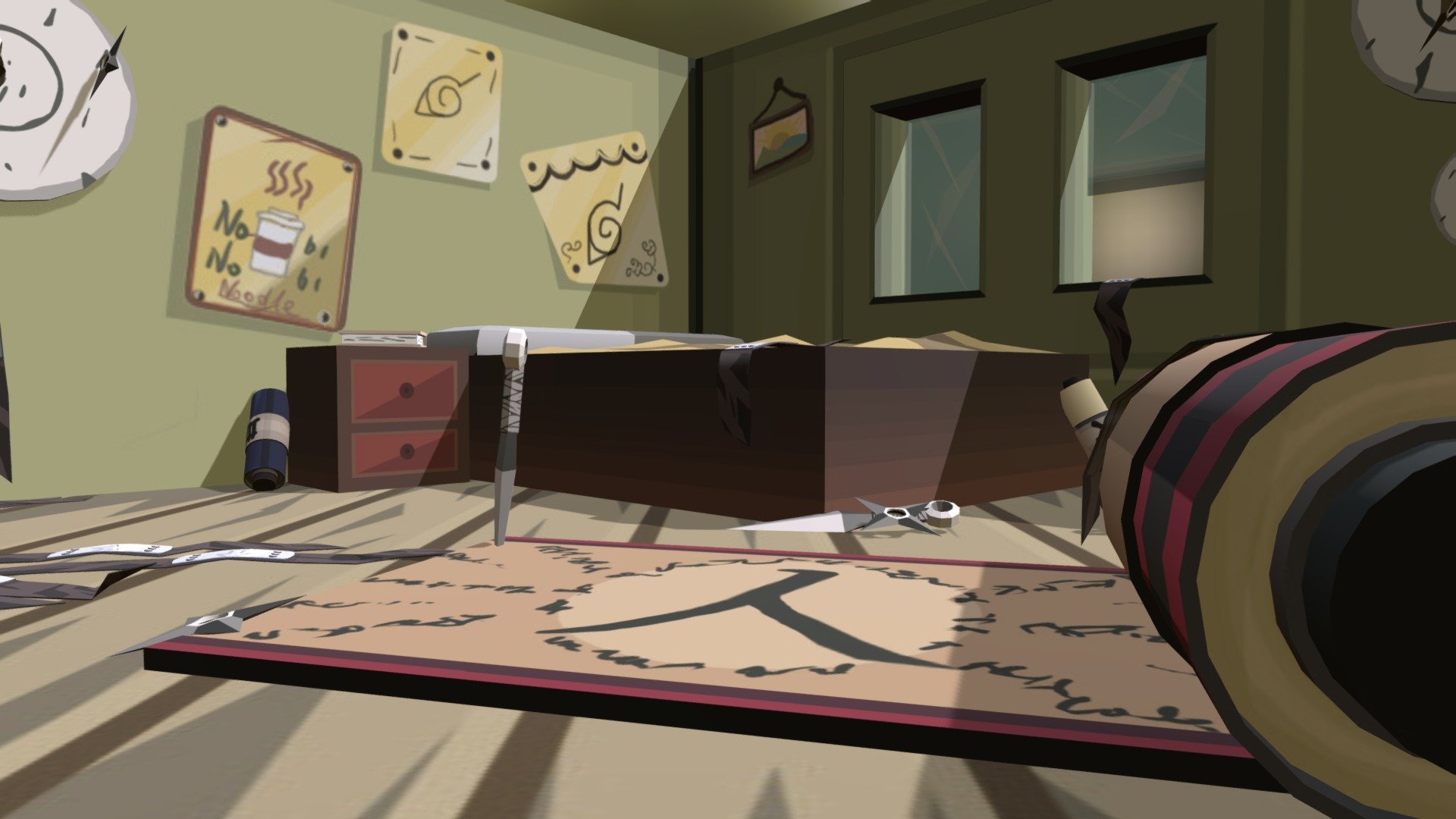 Naruto Adaptation Young Shinobi Room DES204 - Download Free 3D model by ...