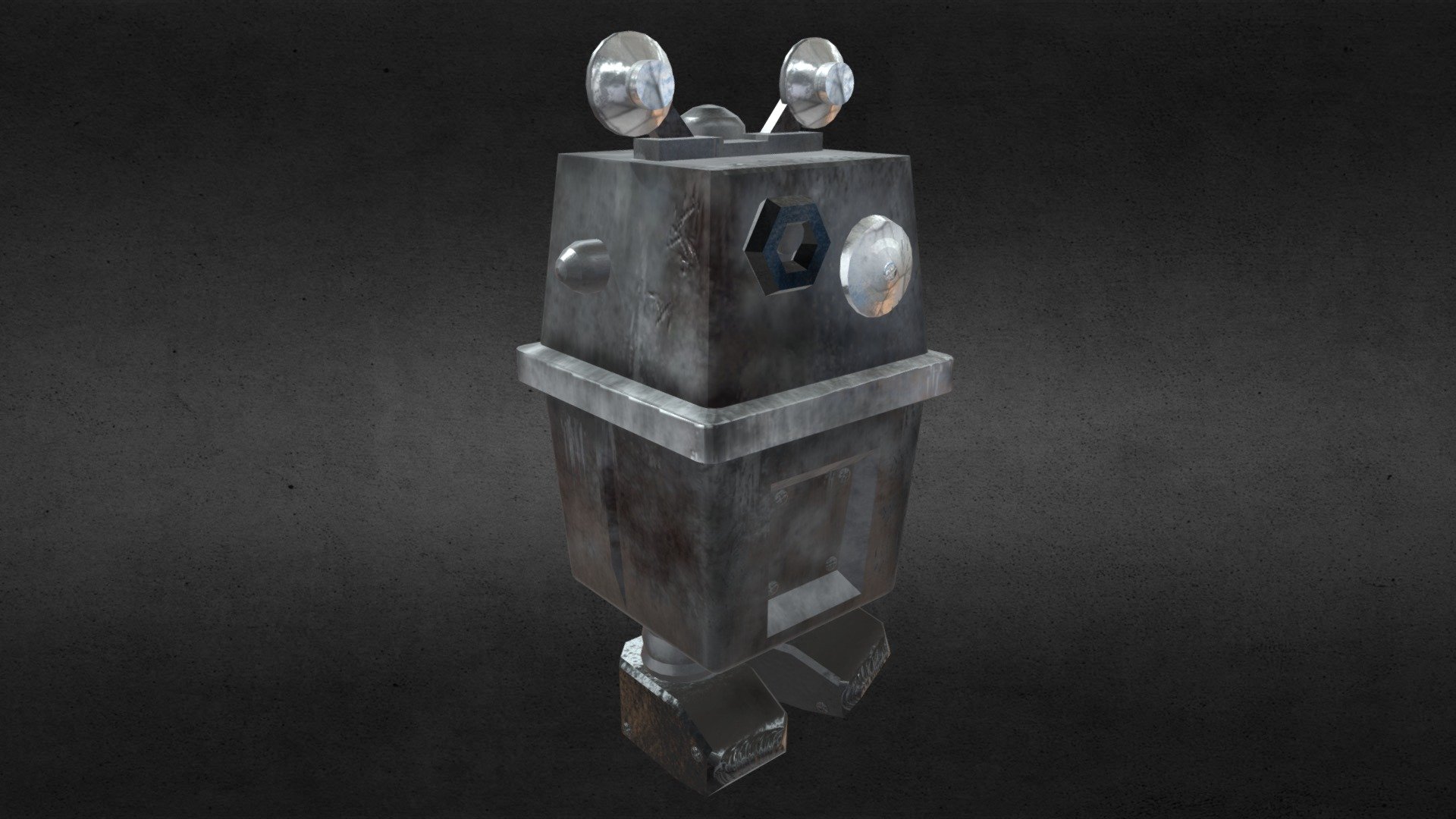 Gonk Droid - 3D model by Silvr3D [5cfc109] - Sketchfab