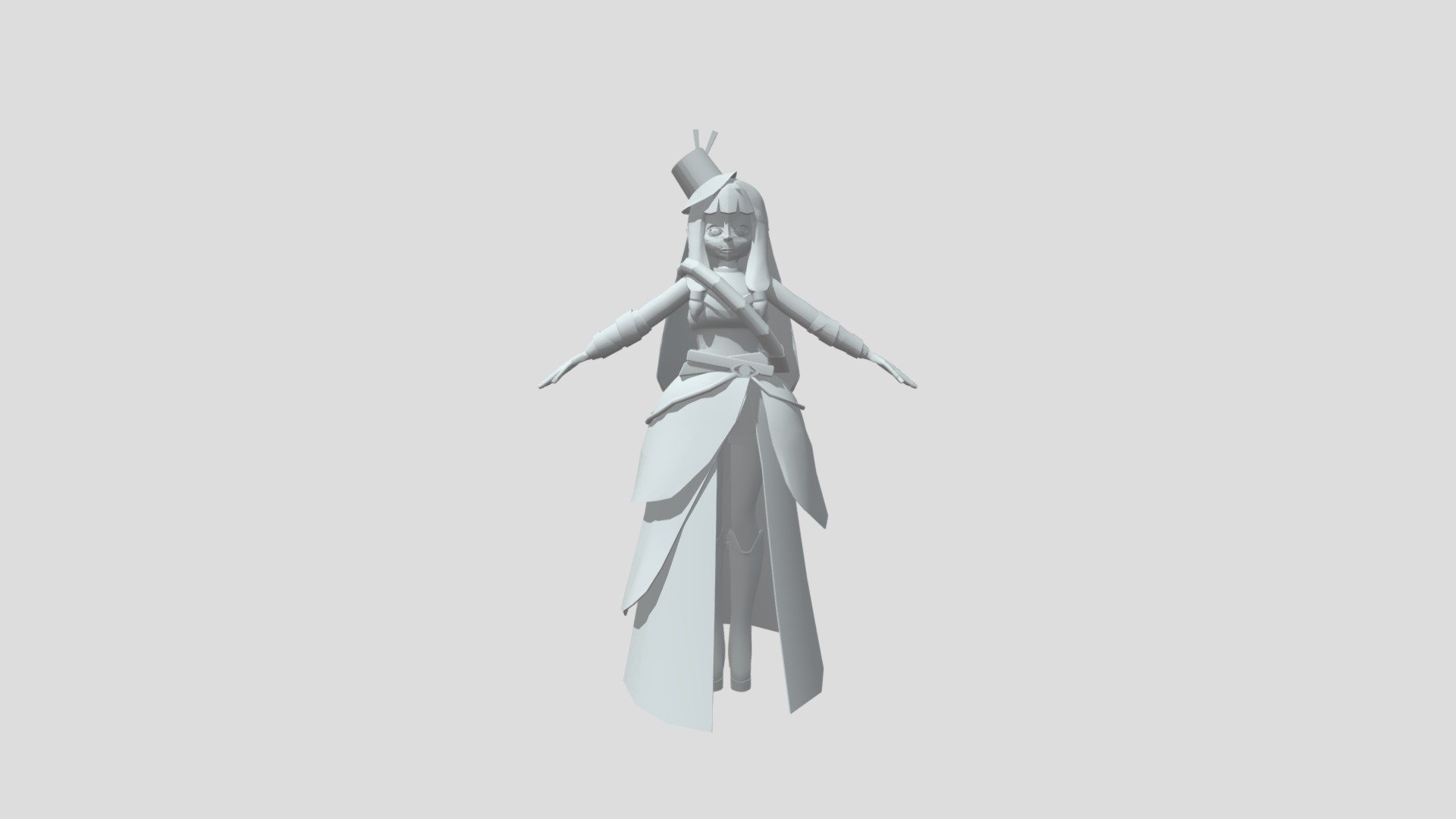 Legend of Zelda (Impa) - 3D model by CheeseeYumm [5cff881] - Sketchfab