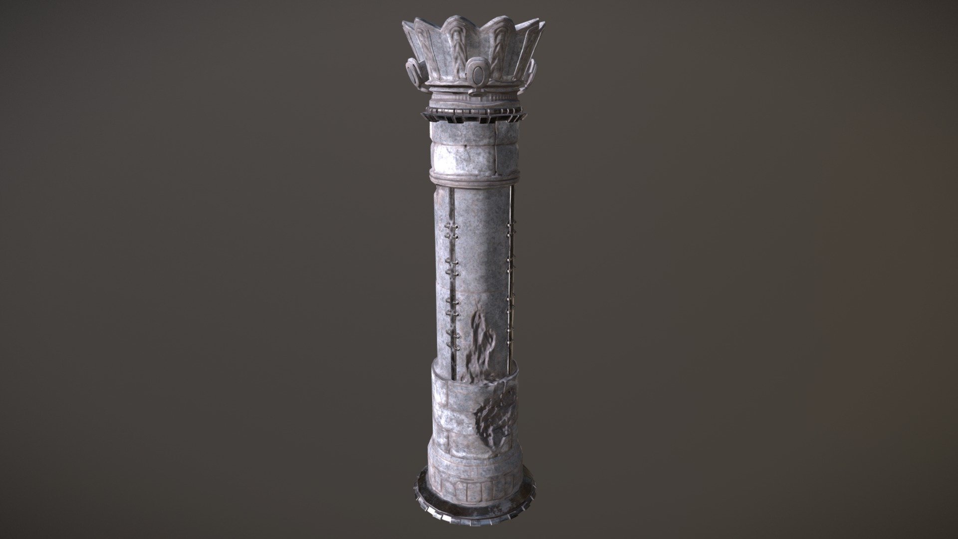 Broken Pillar - 3D model by tomyers [5cffcc8] - Sketchfab
