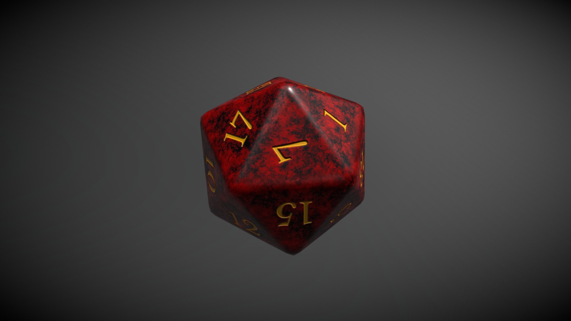D20 - 3D model by Douglas Bowman (@guslado) [5cffe73] - Sketchfab