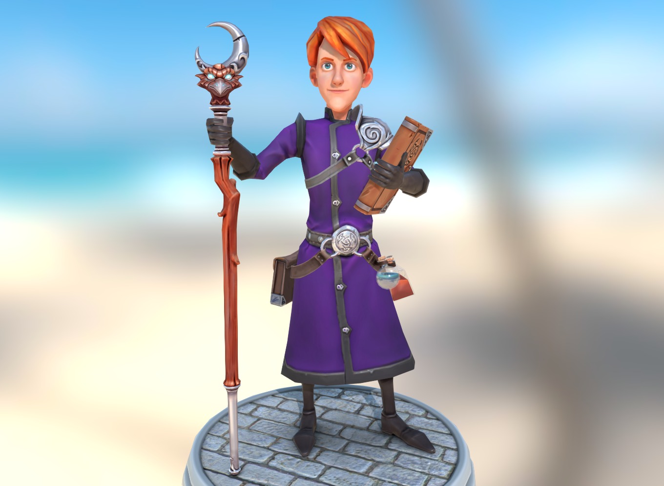 Mage - 3D model by gerlen [5d0075f] - Sketchfab