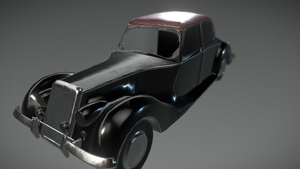 Riley RMB 2.5 Sports Saloon - 3D model by Gruz 3D (@heycrosscut ...