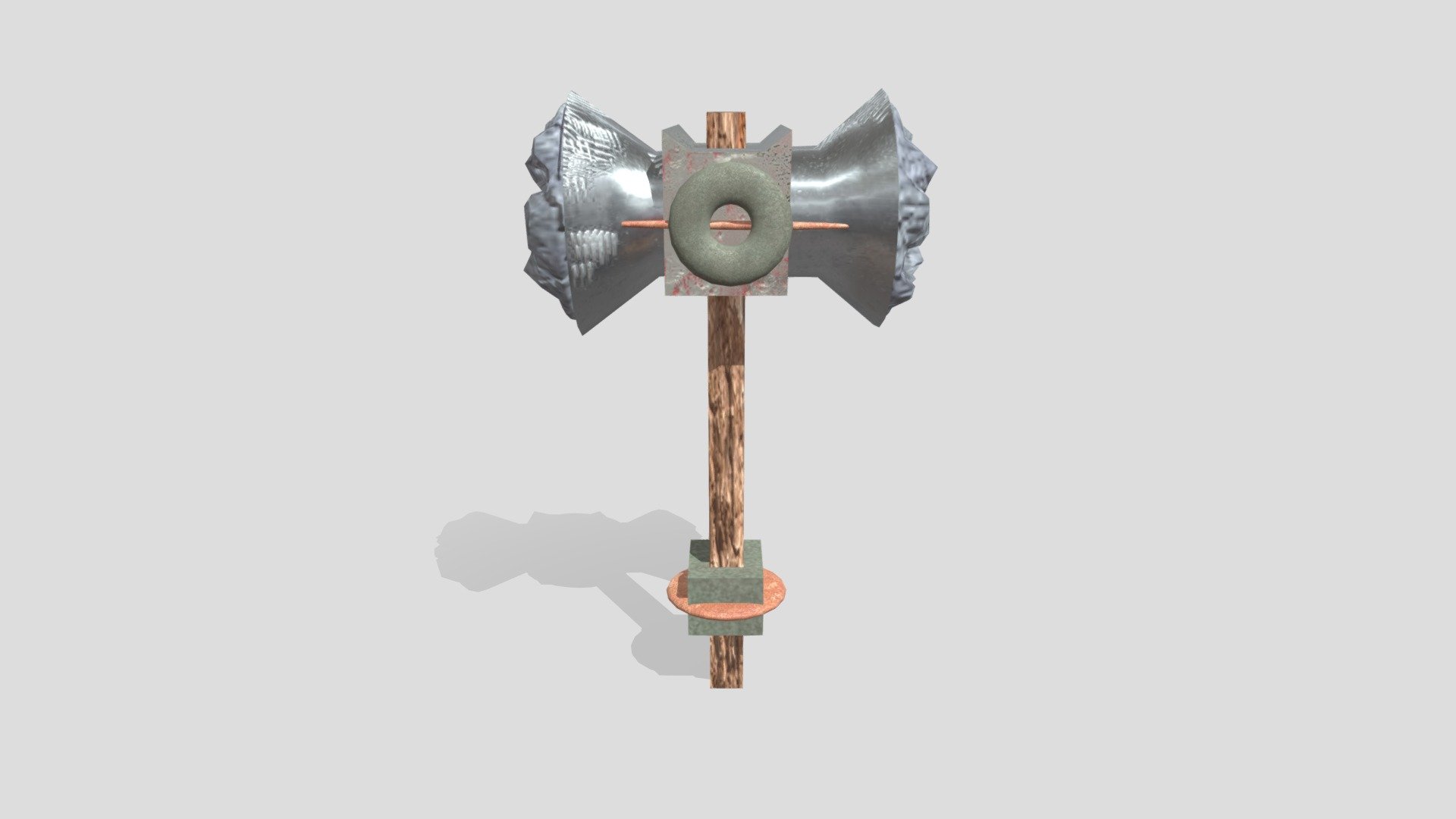 Mighty Cat Hammer - 3D model by Gladislopezvalencia [5d05c77] - Sketchfab