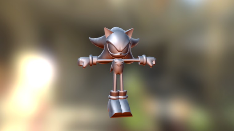 Wii U - Super Smash Bros For Wii U - Shadow - Download Free 3D model by ...