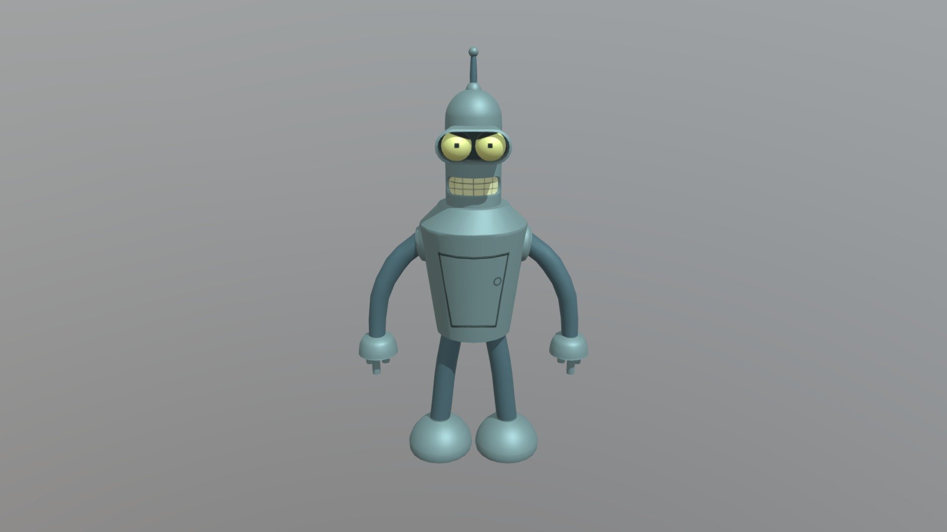 Bender Model - 3D model by Jacablob [5d06761] - Sketchfab