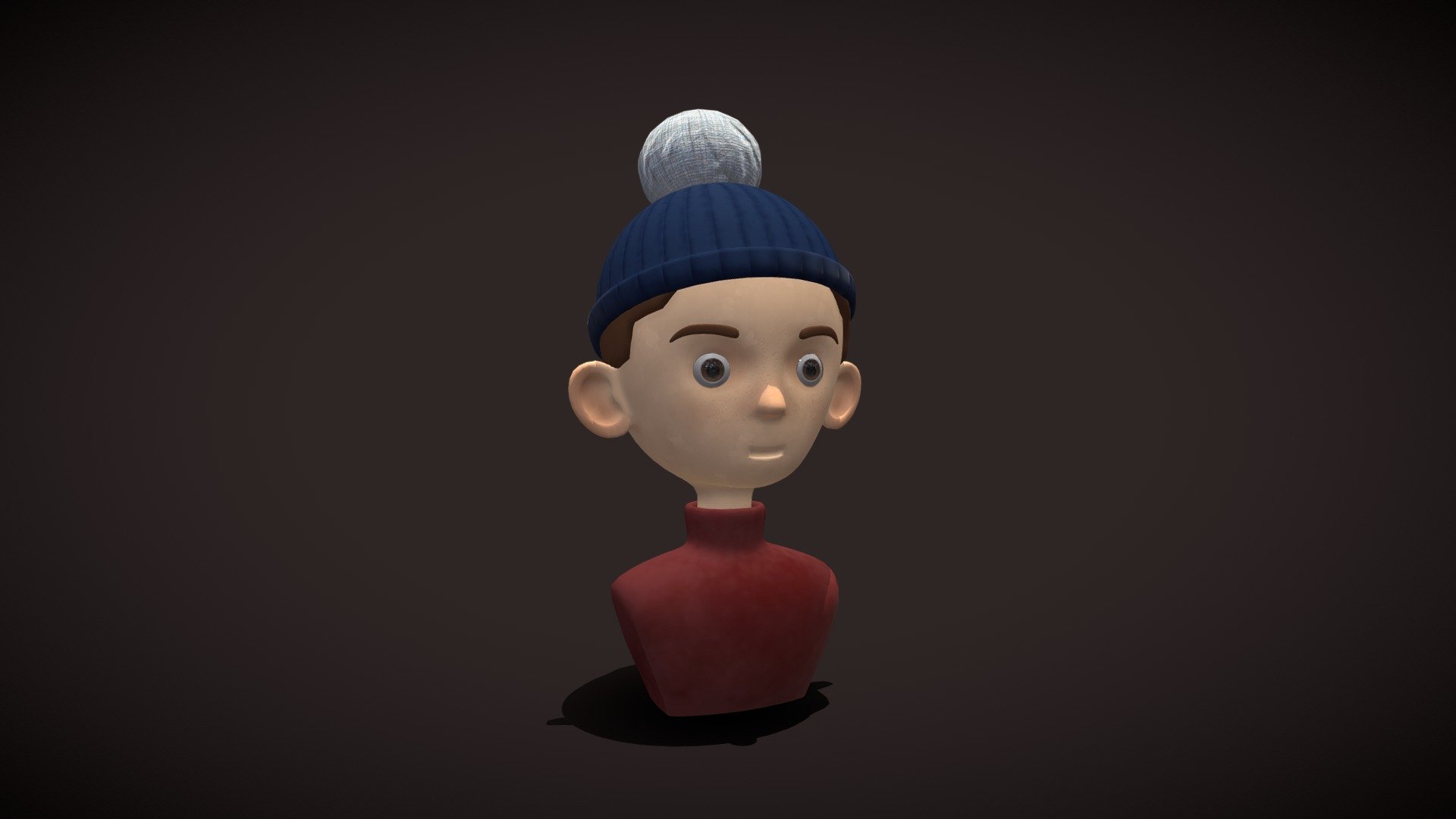 Character Cartoon Bust - 3D model by Fledi (@NelePrivenau) [5d07204 ...
